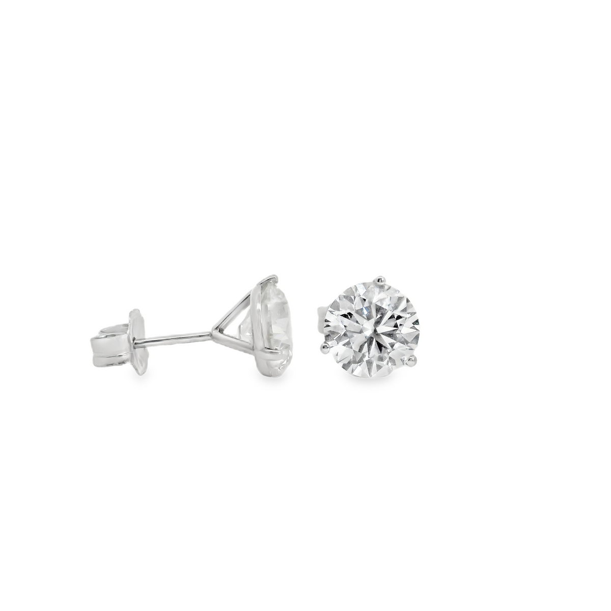 Lab diamond studs 2.01ct – Patricia Cires